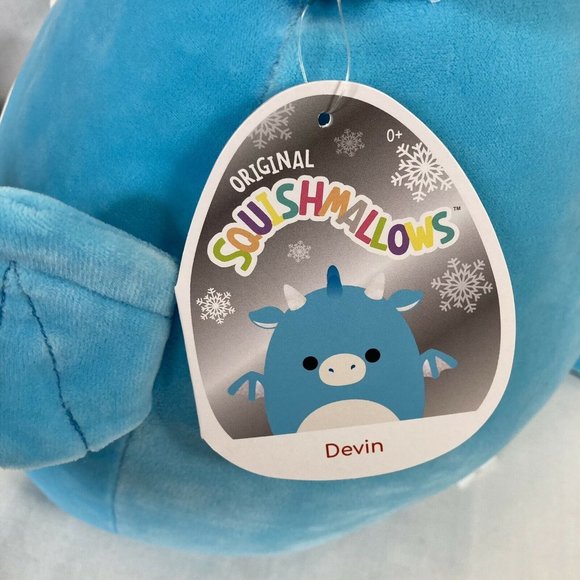 Squishmallows | Toys | Squishmallows 2 Devin The Dragon 221 Aldi ...